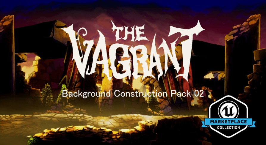 The Vagrant: Background Construction Pack 02 | Fab