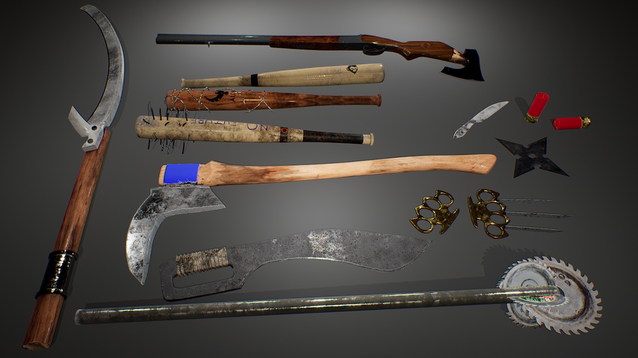 Armas Caseras Anti Zombies Anti Zombies Weapons | Fab