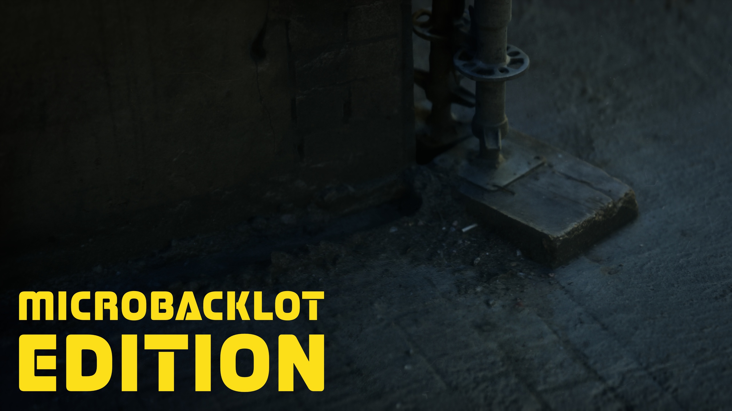 MICROBACKLOT | EDITION // STARTER - Scanned Gritty Urban Corner Alley ...