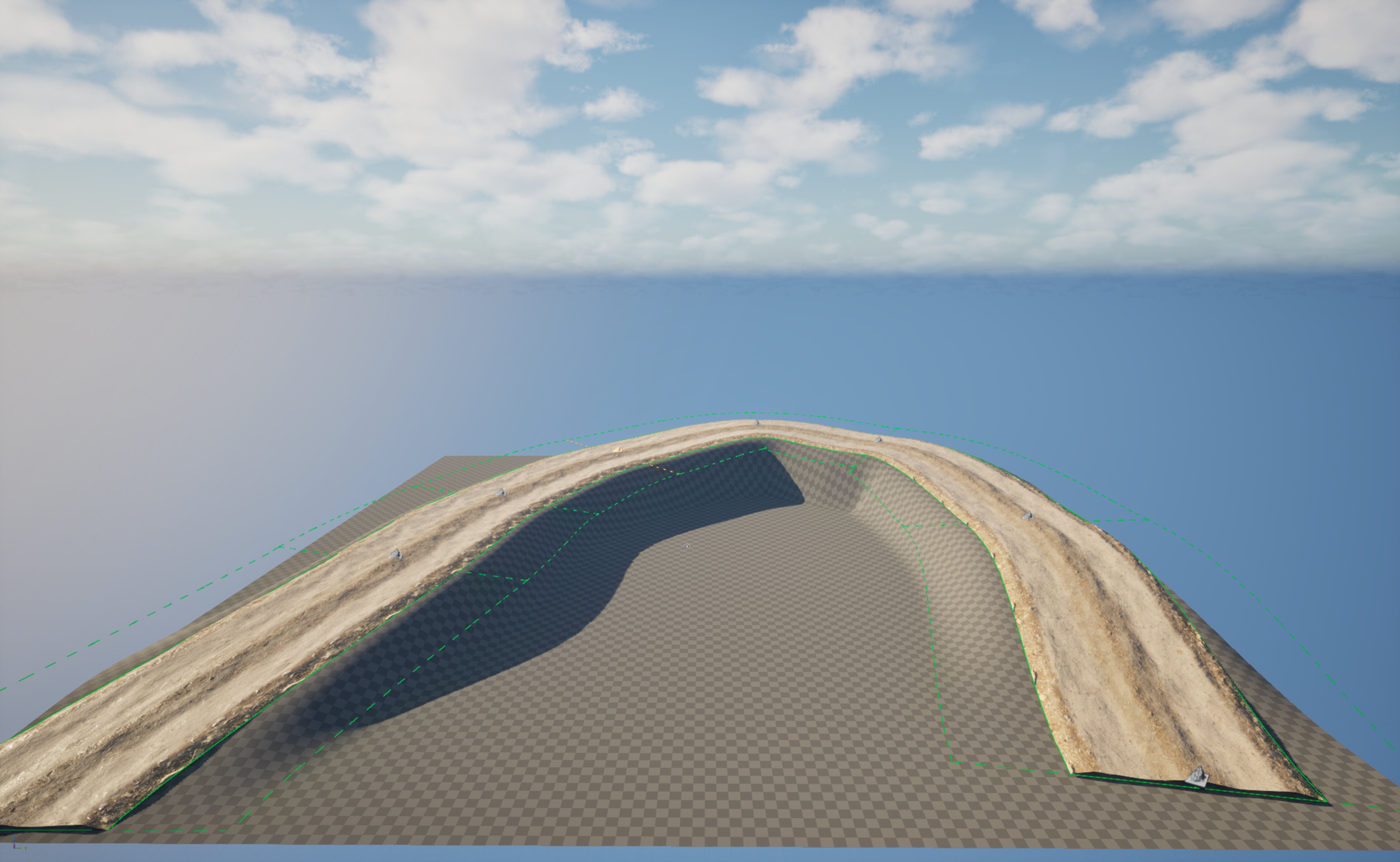 Tileable Pine Forest Road (4K / Landscape Spline Ready) | Fab