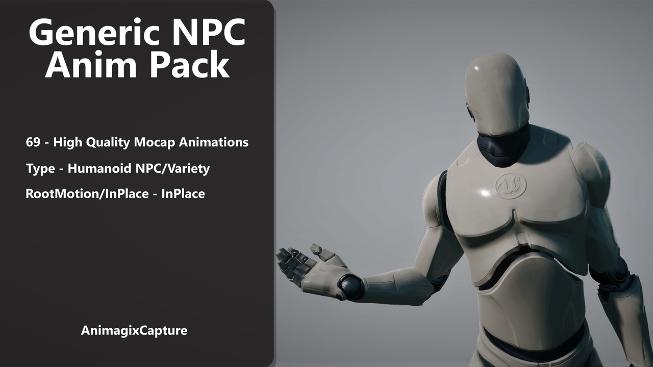 Generic NPC Anim Pack | Fab