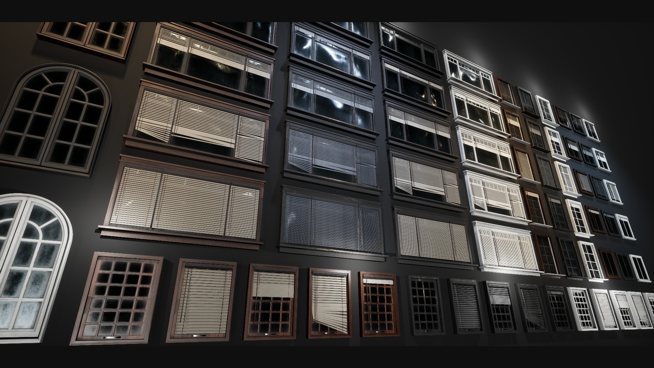 Modern Windows - Asset Pack | Fab