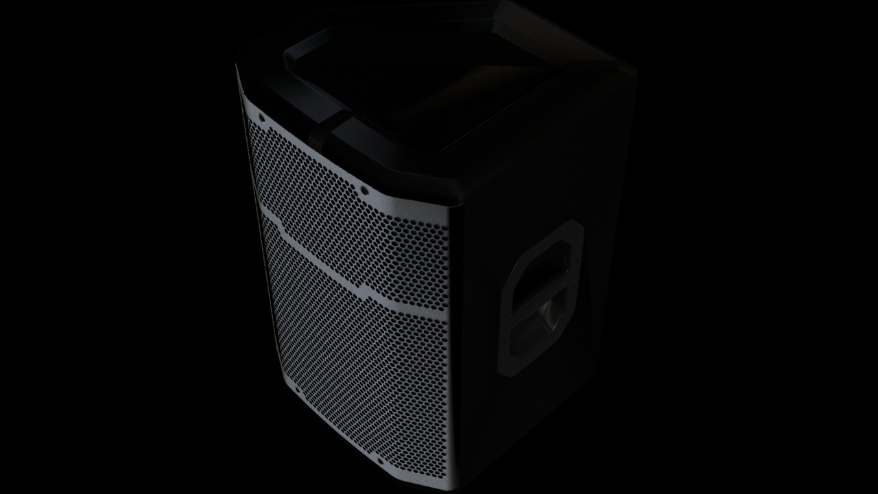 Black Hexagonal Speaker System | Fab