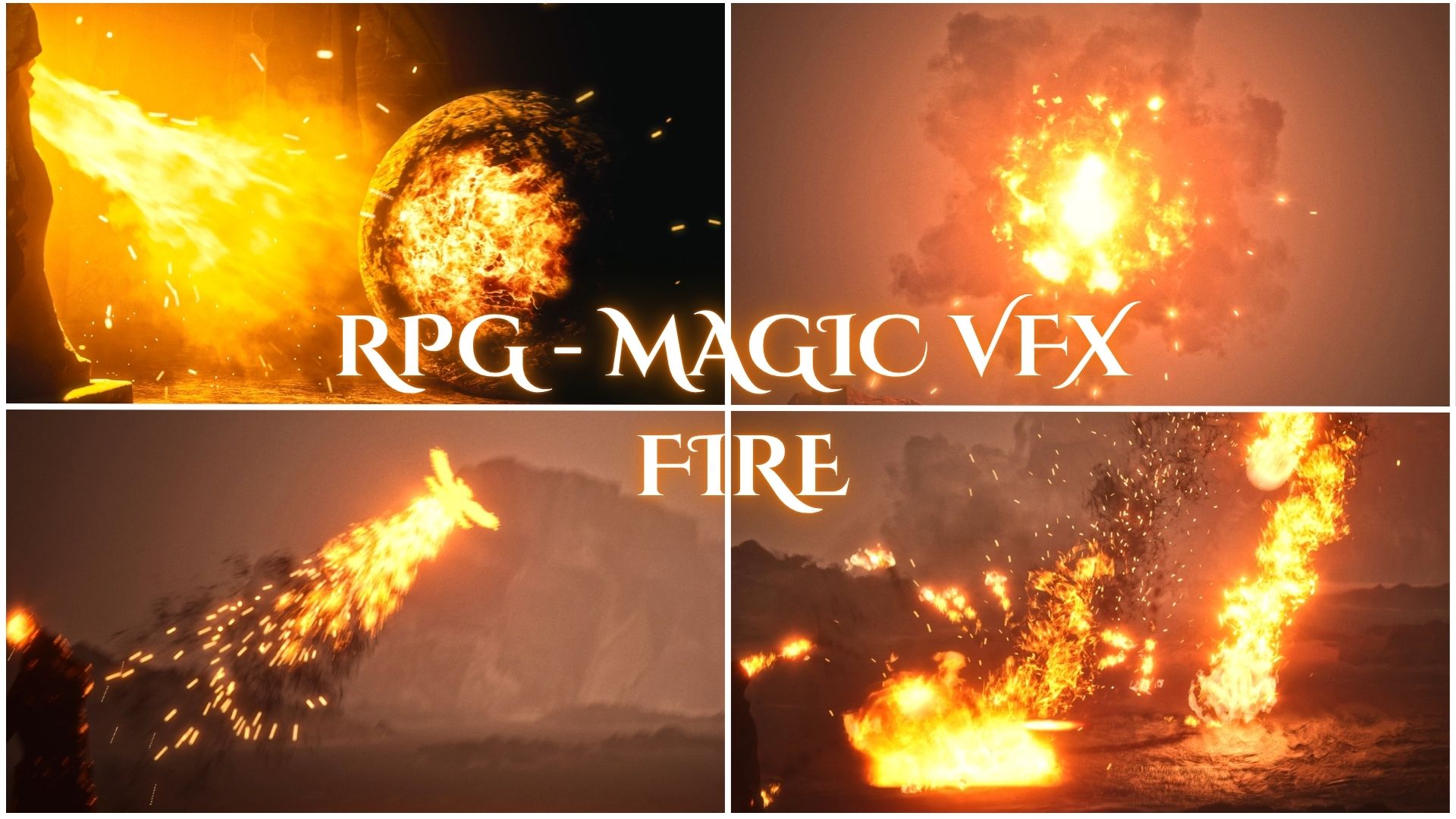 RPG - Magic VFX: Fire | Fab