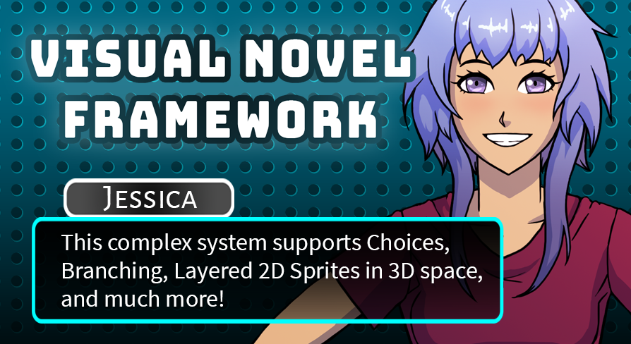 Visual Novel Framework - Full System | Fab