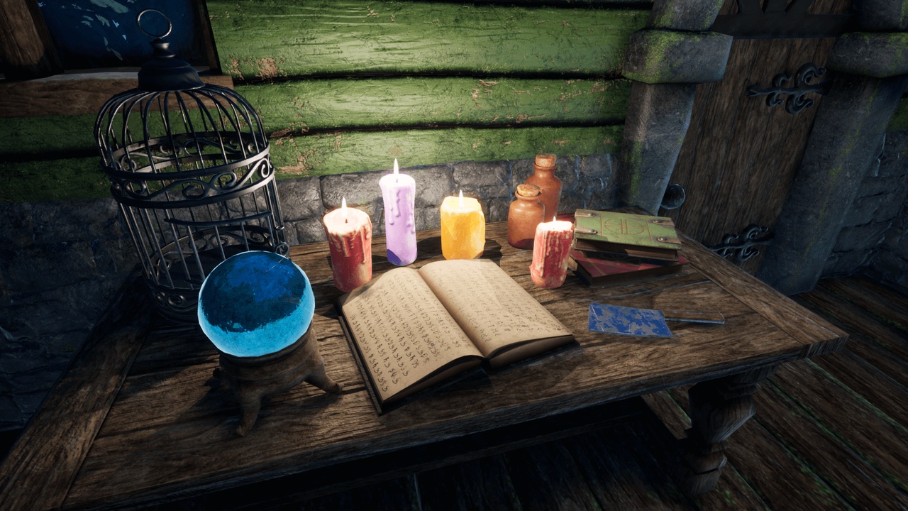 Modular Medieval Fantasy - Witch Swamp House