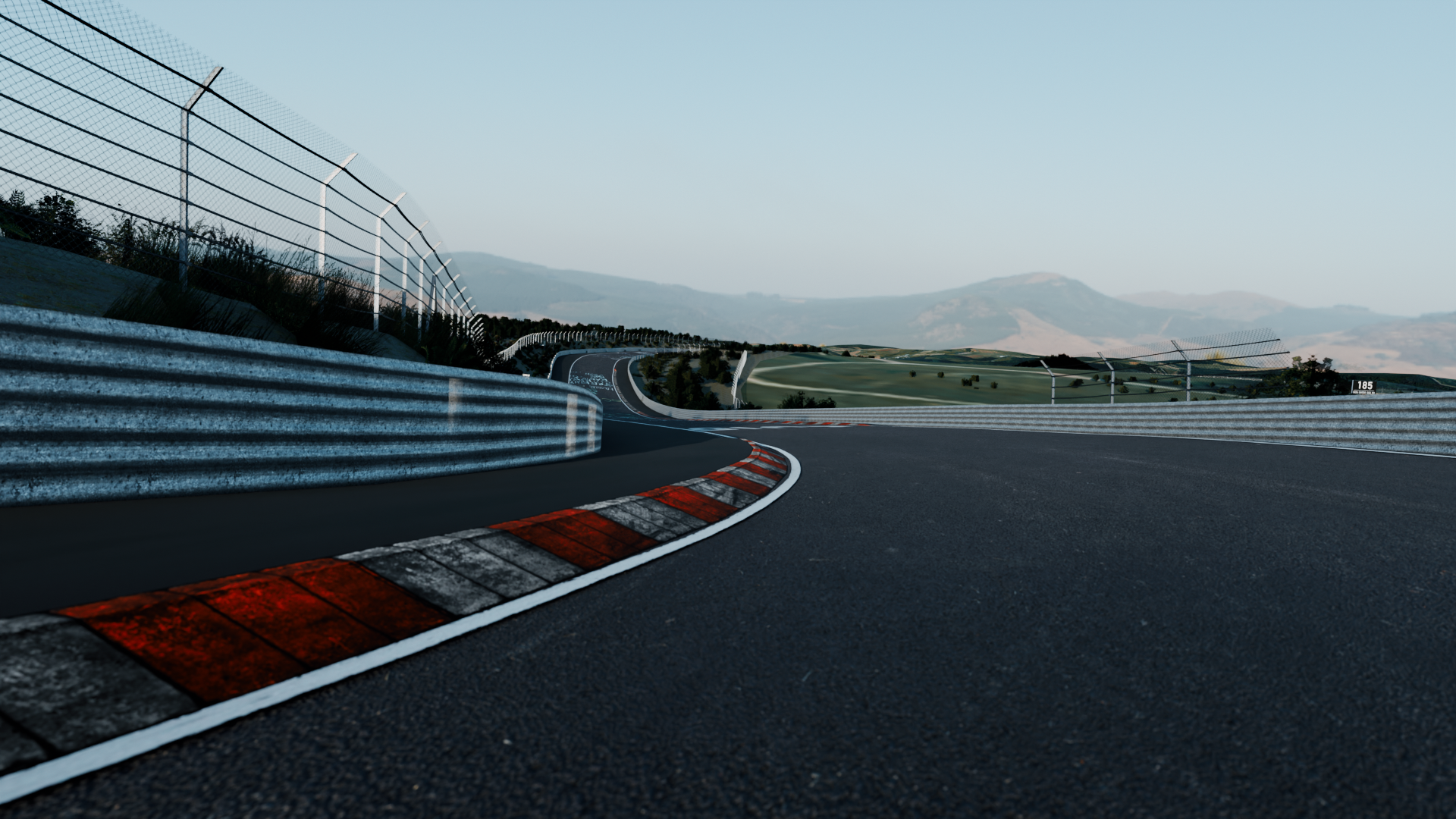 Race Track 3D Model with Materials Textures | Fab