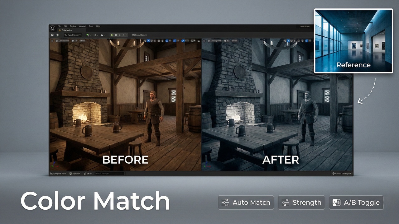 ColorMatch - Reference Image Grading Match | Fab
