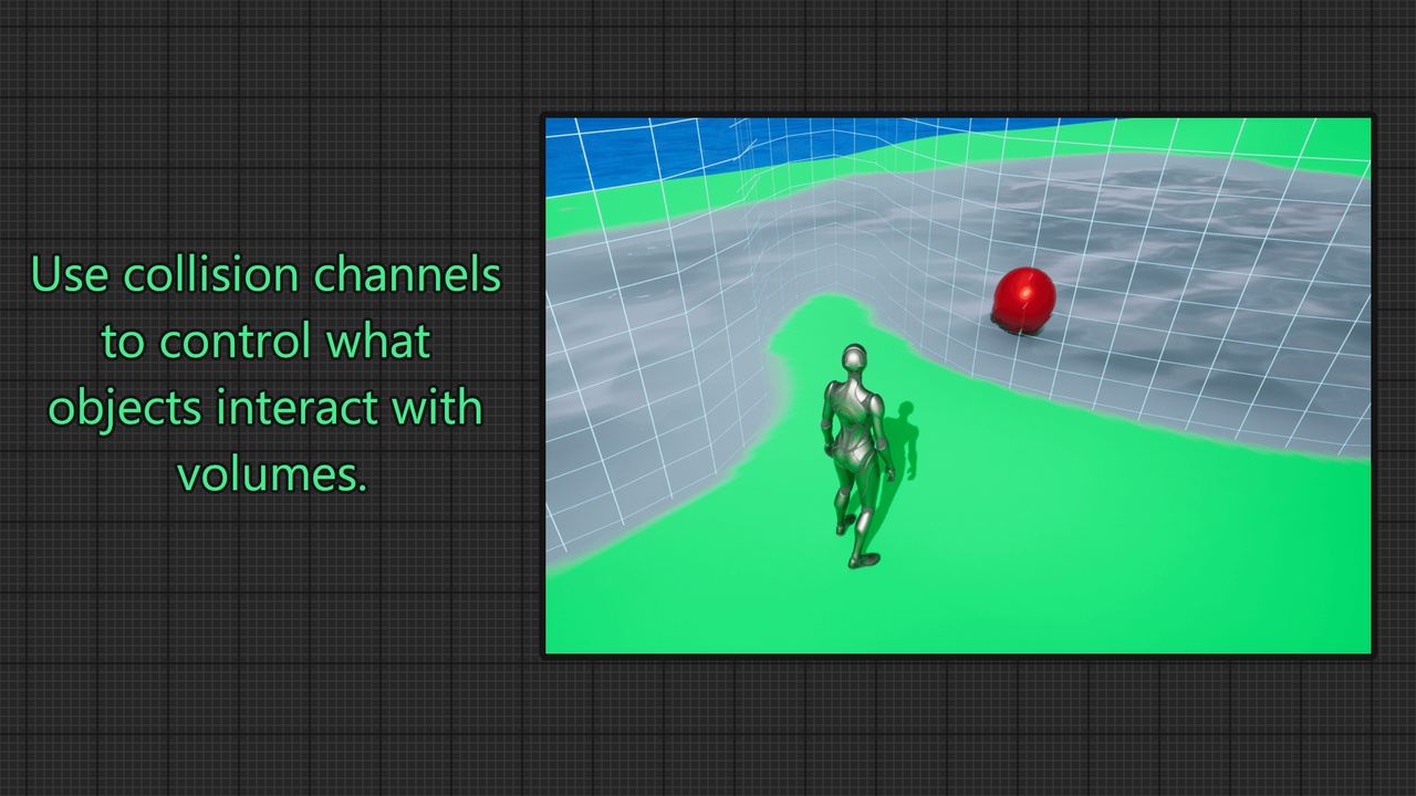 Spline Based Blocking and Trigger Volume