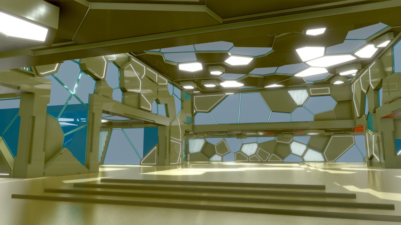 Futuristic Interior 3007 | Fab