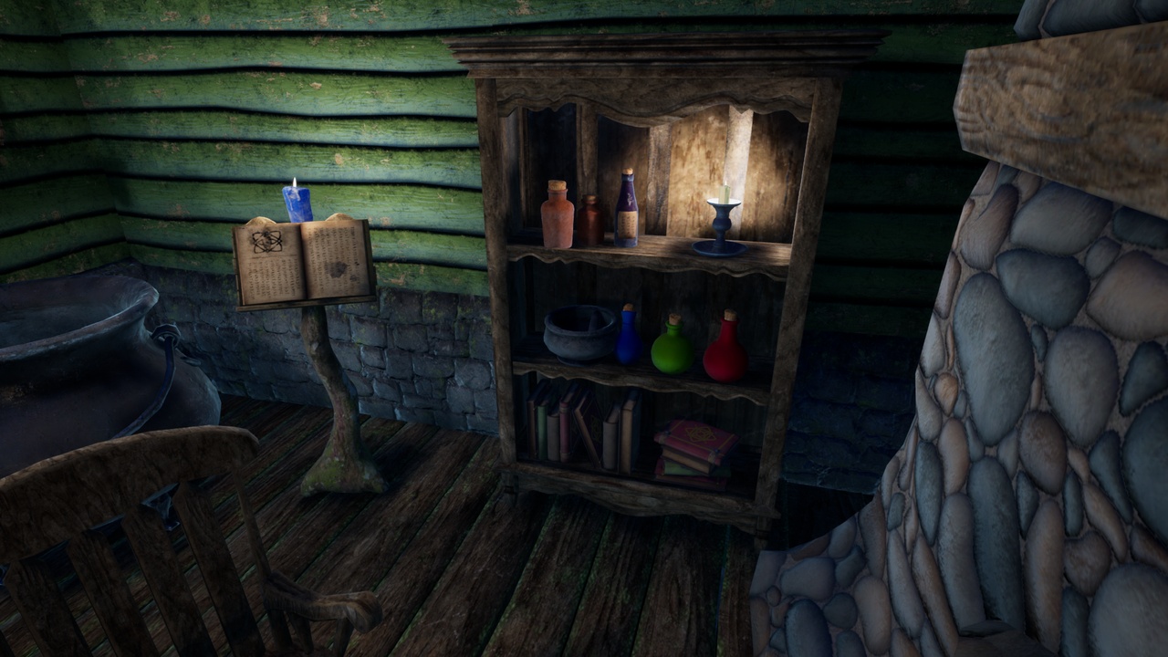 Modular Medieval Fantasy - Witch Swamp House