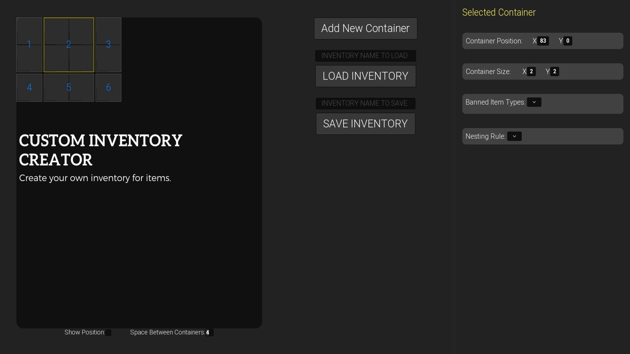 Advanced Grid Inventory System