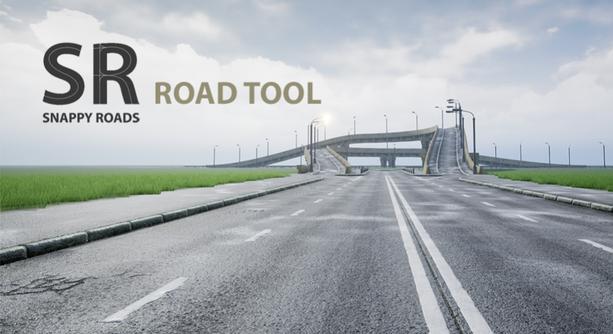 Procedural Road And Highway Tool With Simple Vehicle Traffic | Fab