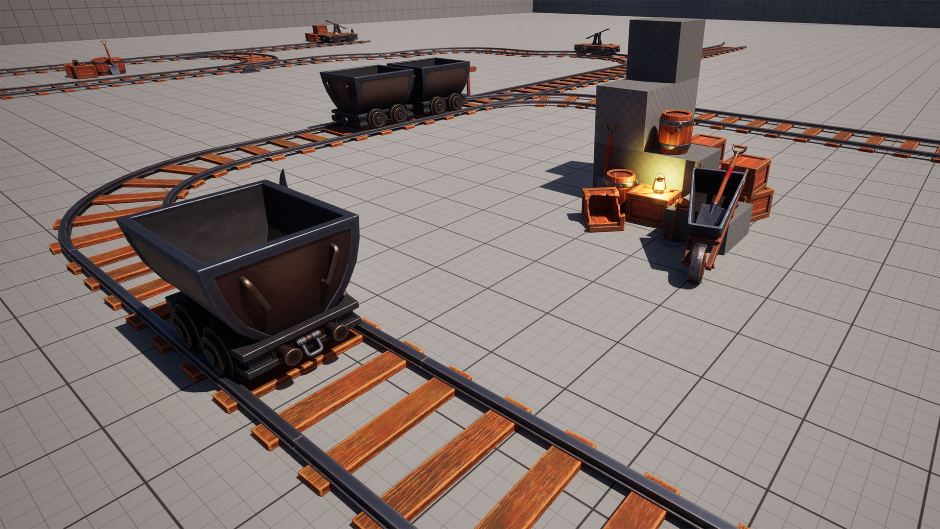 Stylized Mine Props Pack | Fab