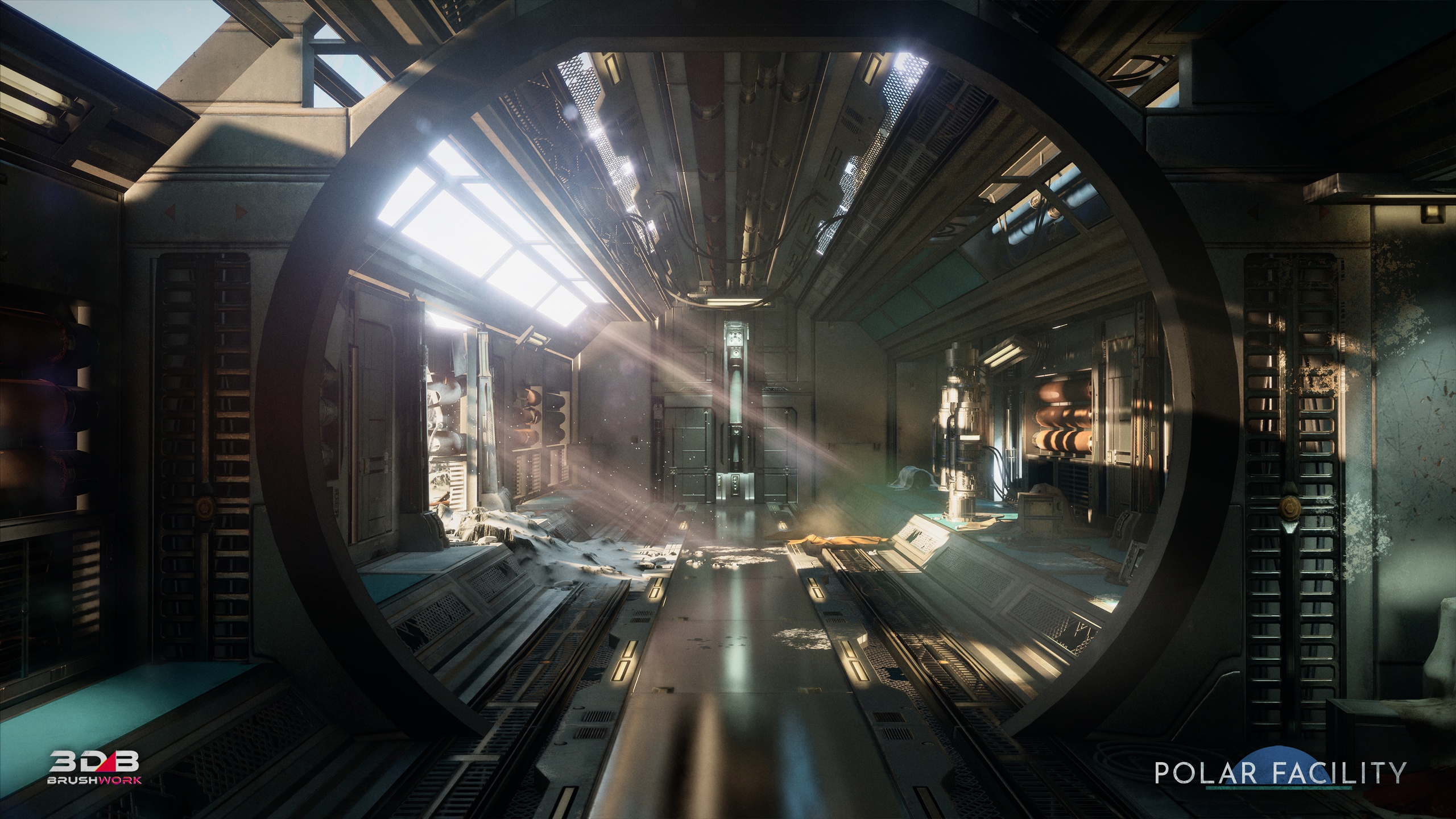 Polar Facility | Modular Sci-Fi Environment Kit