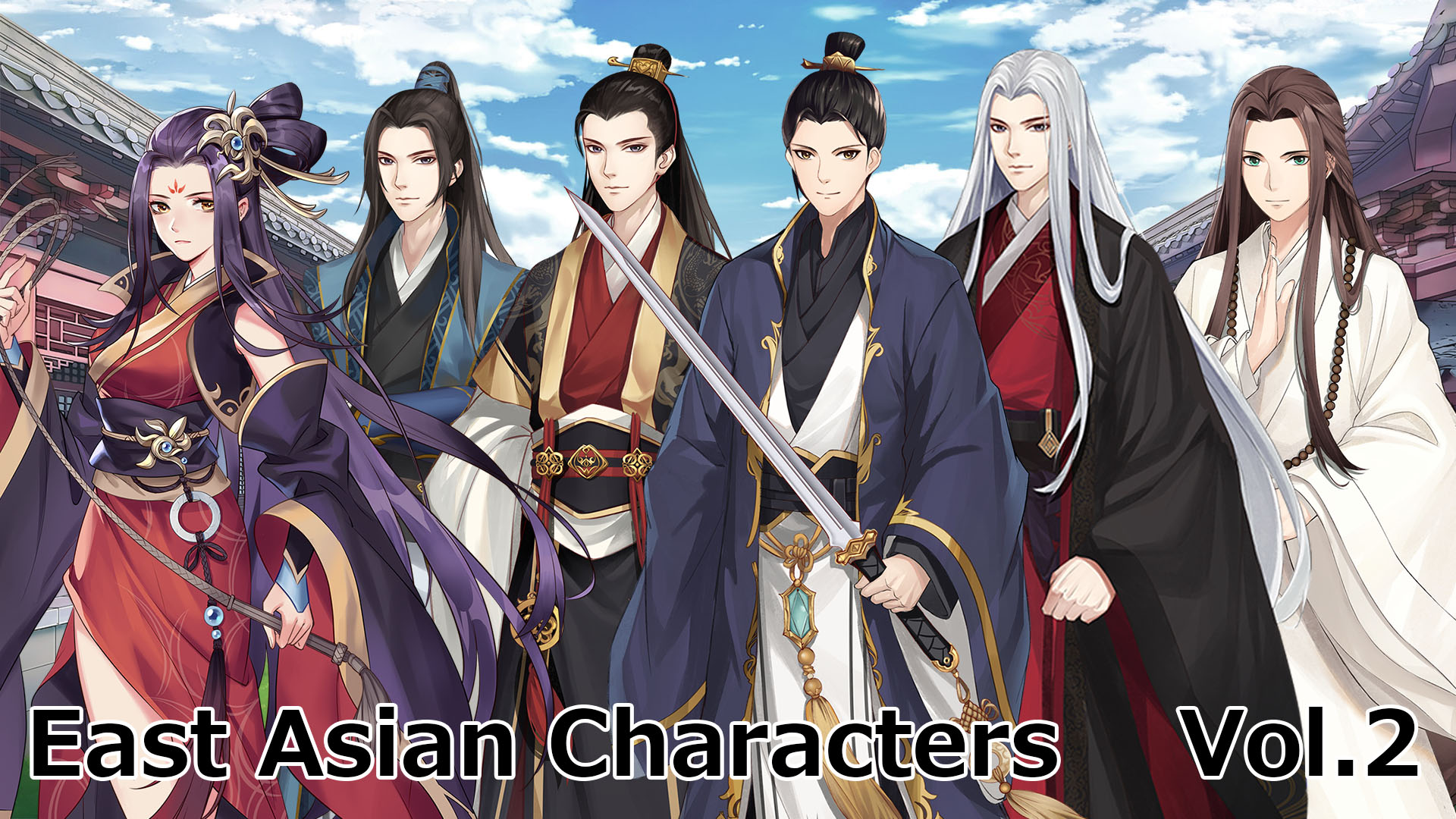 East Asian Characters Vol.2 | Fab