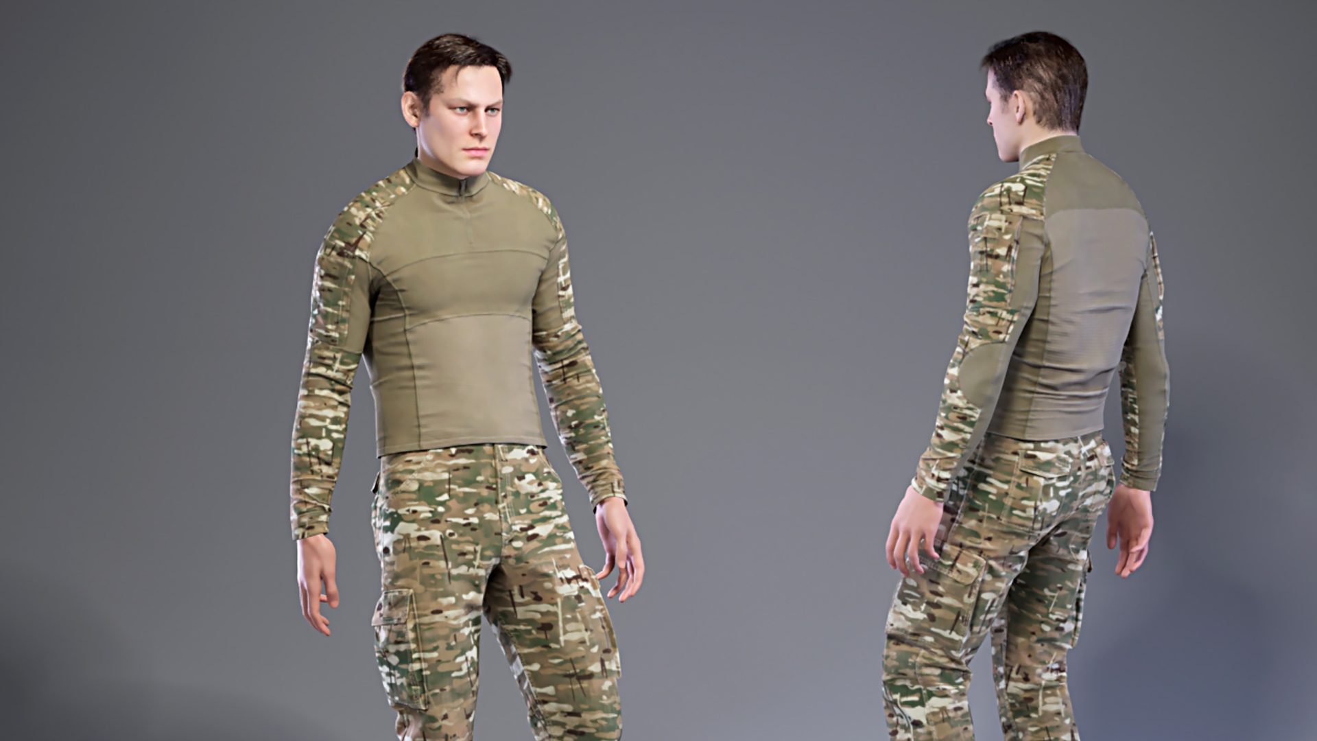 Military Outfit for MetaHuman | Fab