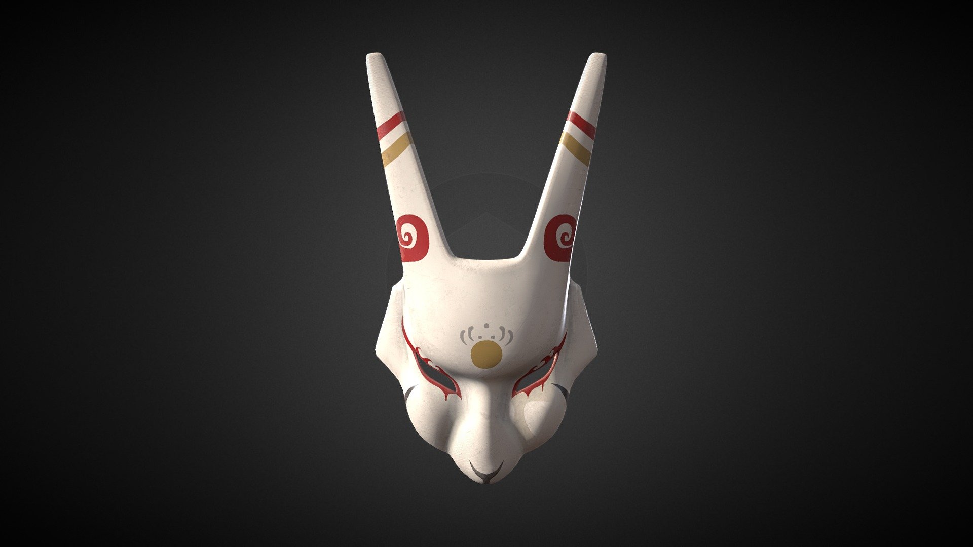 Japanese rabit Mask 09 | Fab