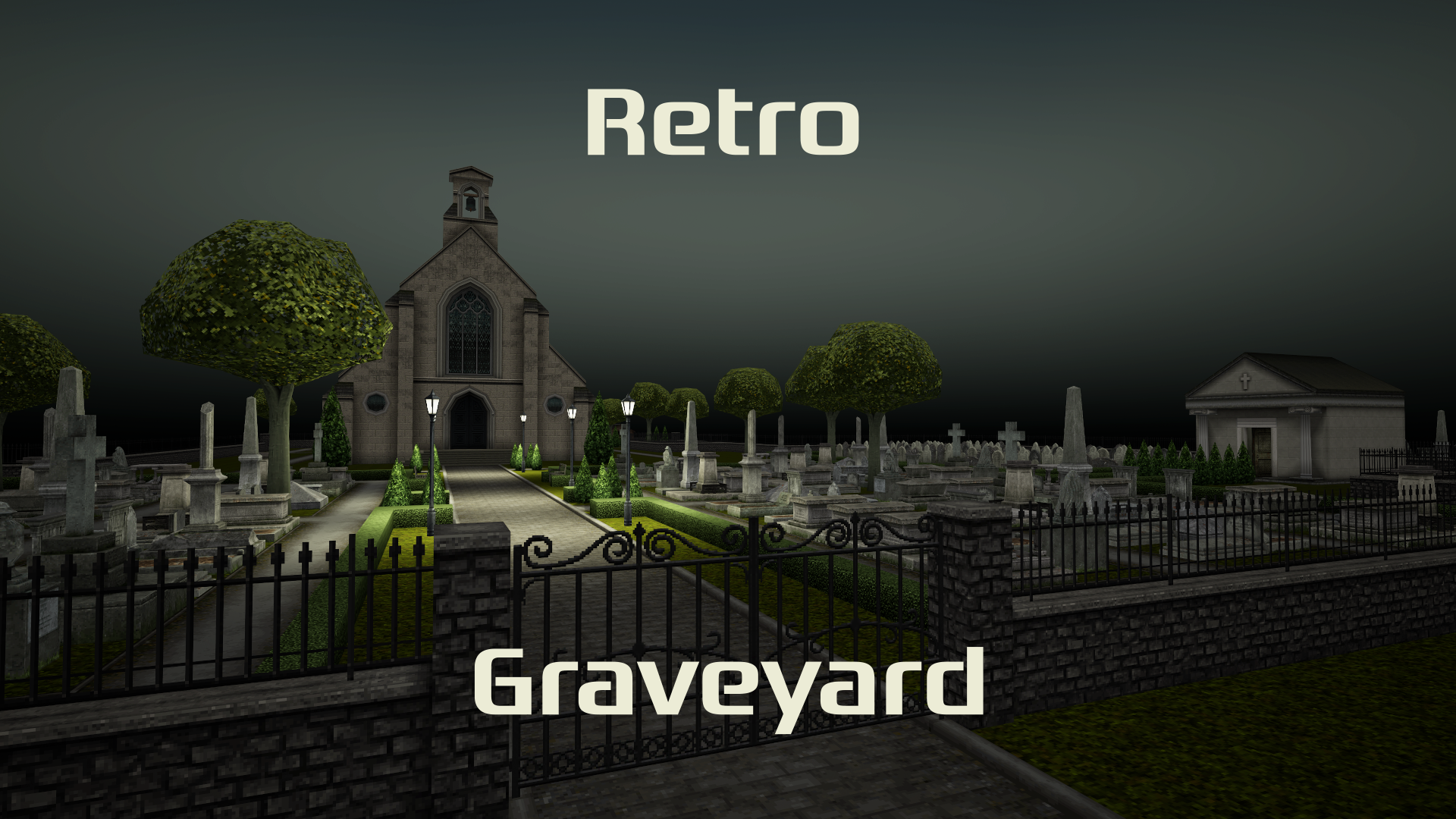 Retro Graveyard | Fab