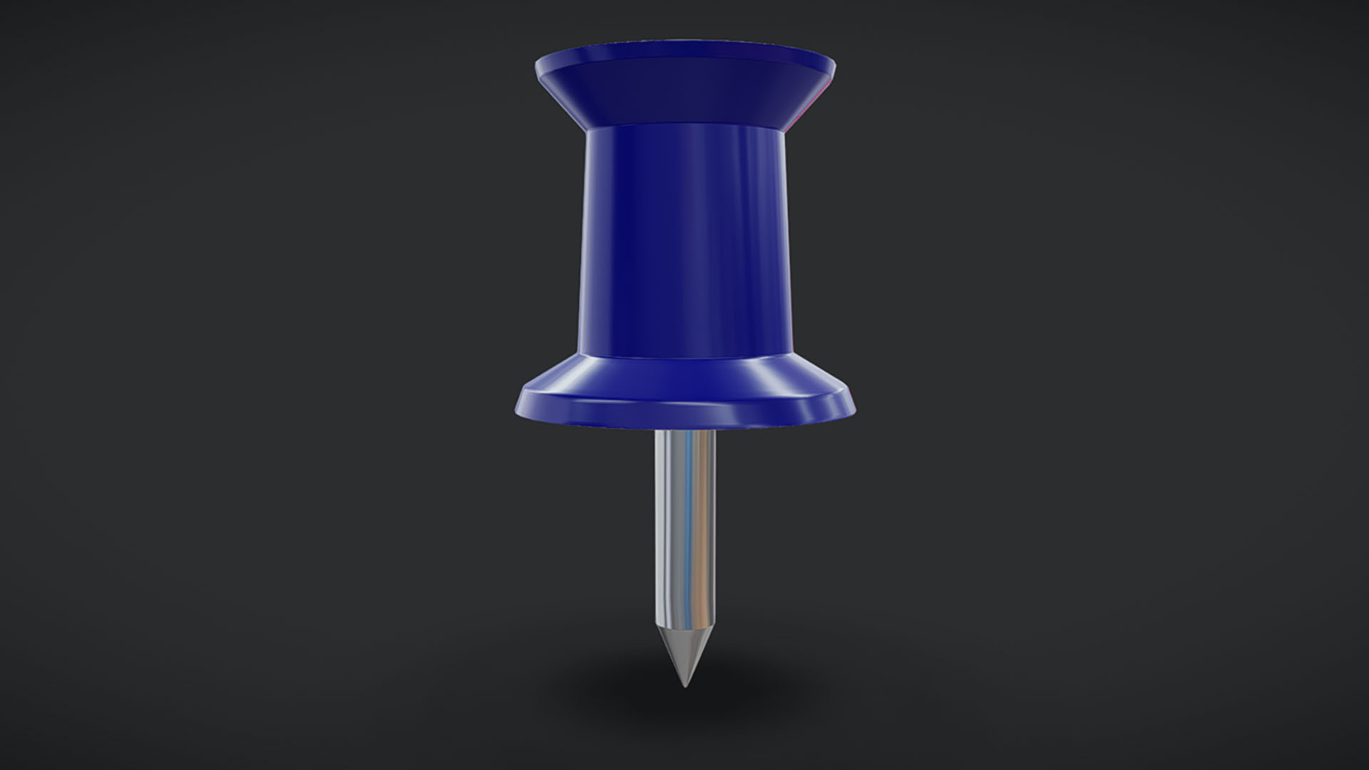 Blue Push Pin | Fab