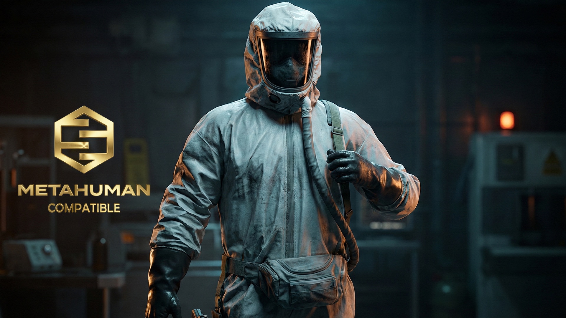 Biohazard Survivalist Hazmat Suit Post-Collapse Hazardous Environment ...