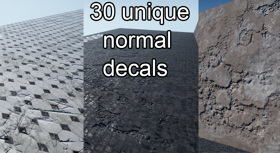 Normal Damage Decals