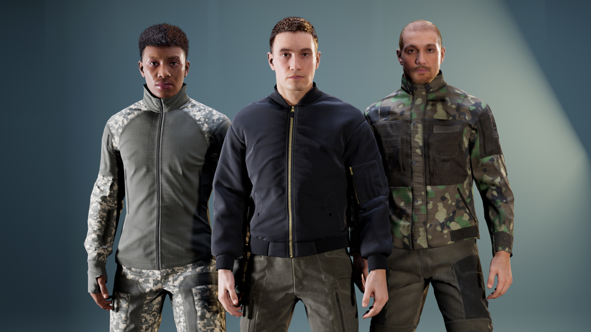 Modular Tactical Clothing (Metahuman clothing) | Fab