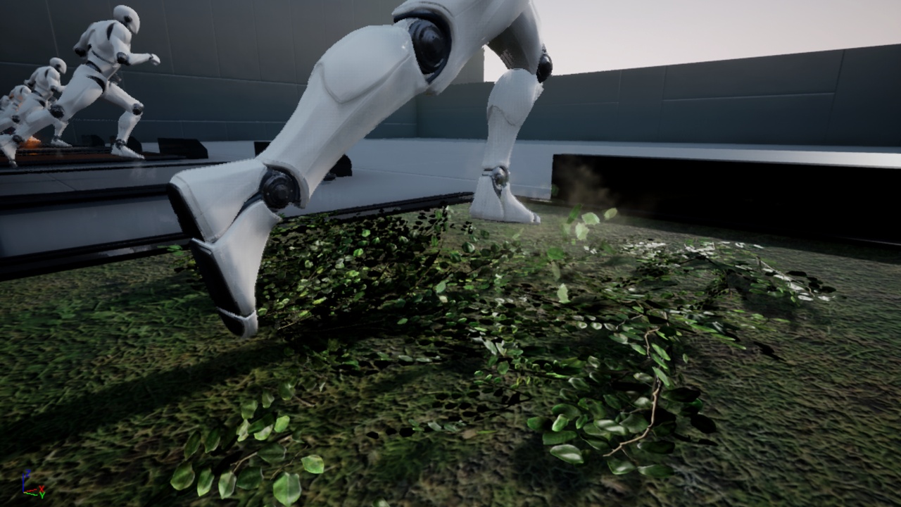 Niagara Footstep VFX (Footstep VFX, Footstep Particles)