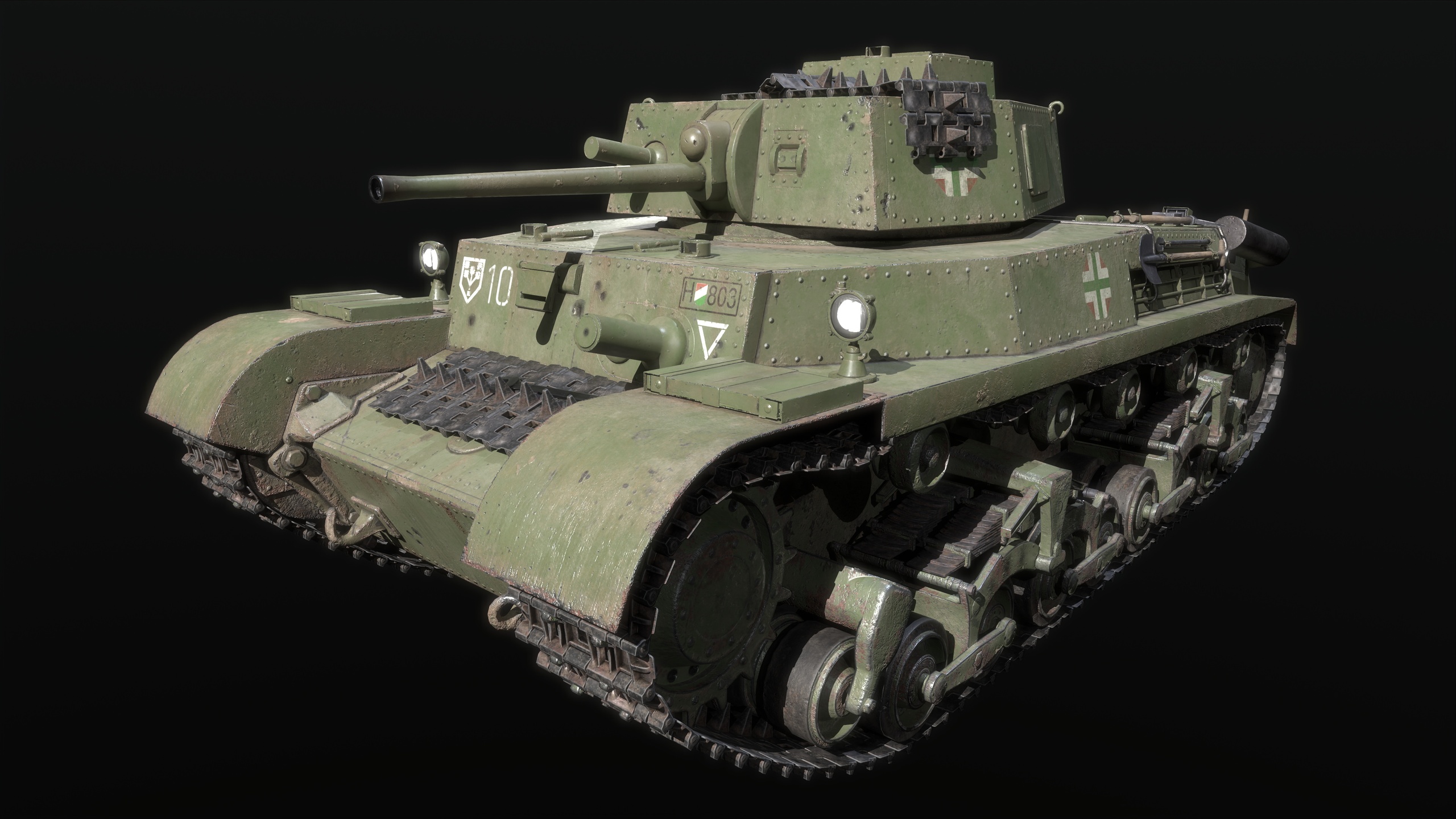 40M Turan Low-poly 3D model | Fab