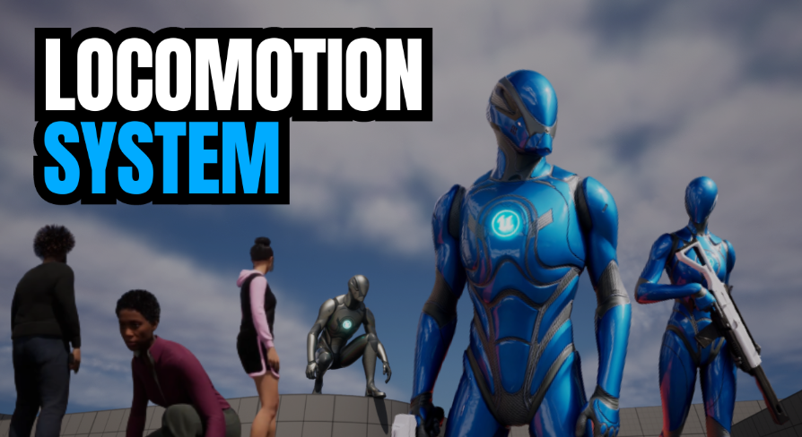 Basic Locomotion System (REPLICATED)