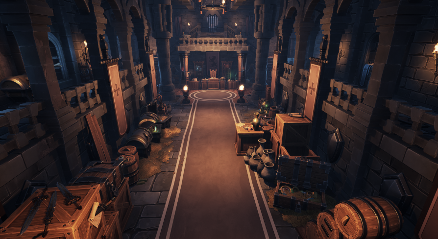 Stylized Dungeon Castle | Fab