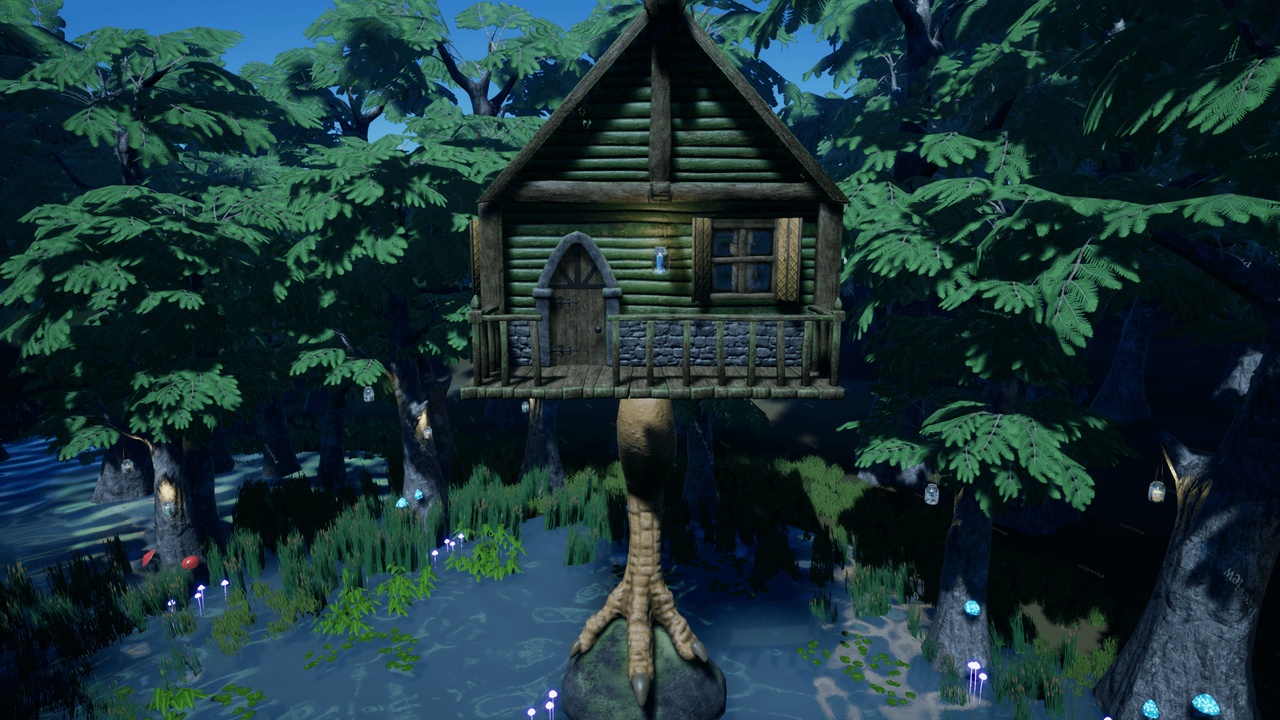 Modular Medieval Fantasy - Witch Swamp House