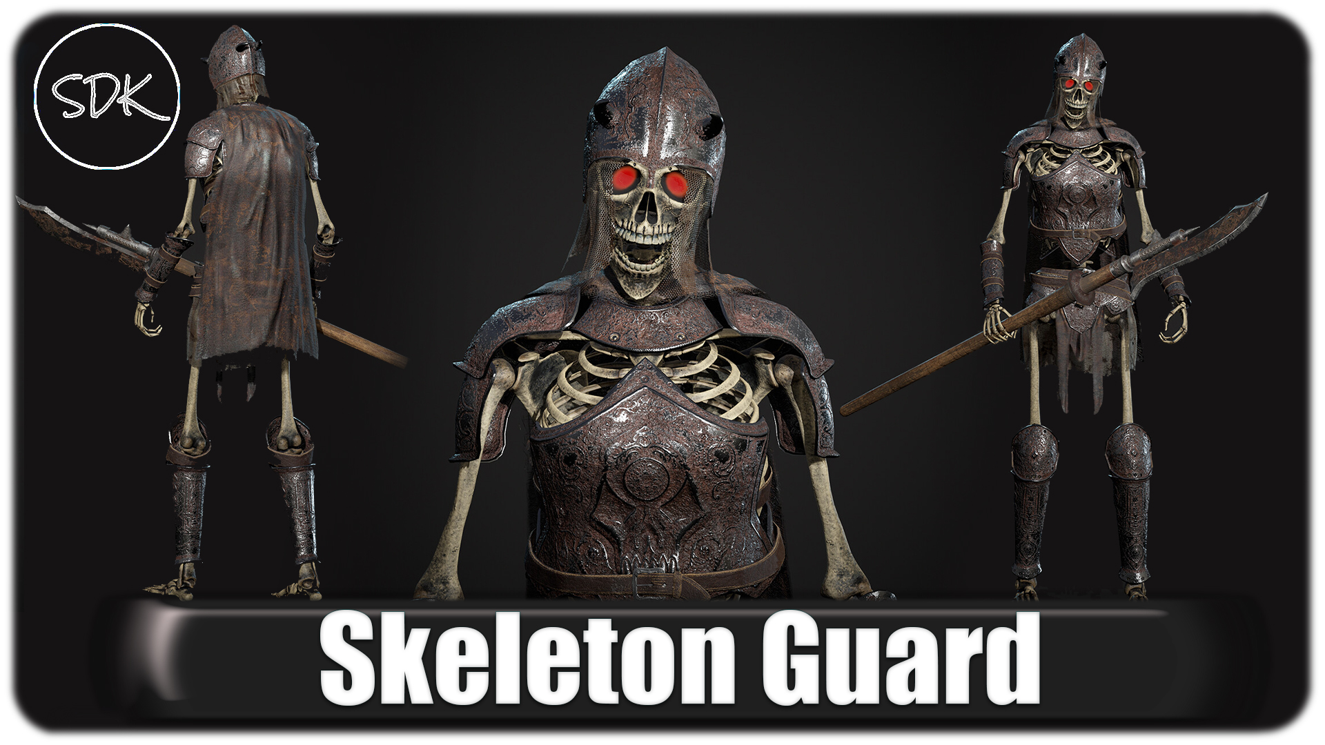 Skeleton Guard (Modular) | Fab