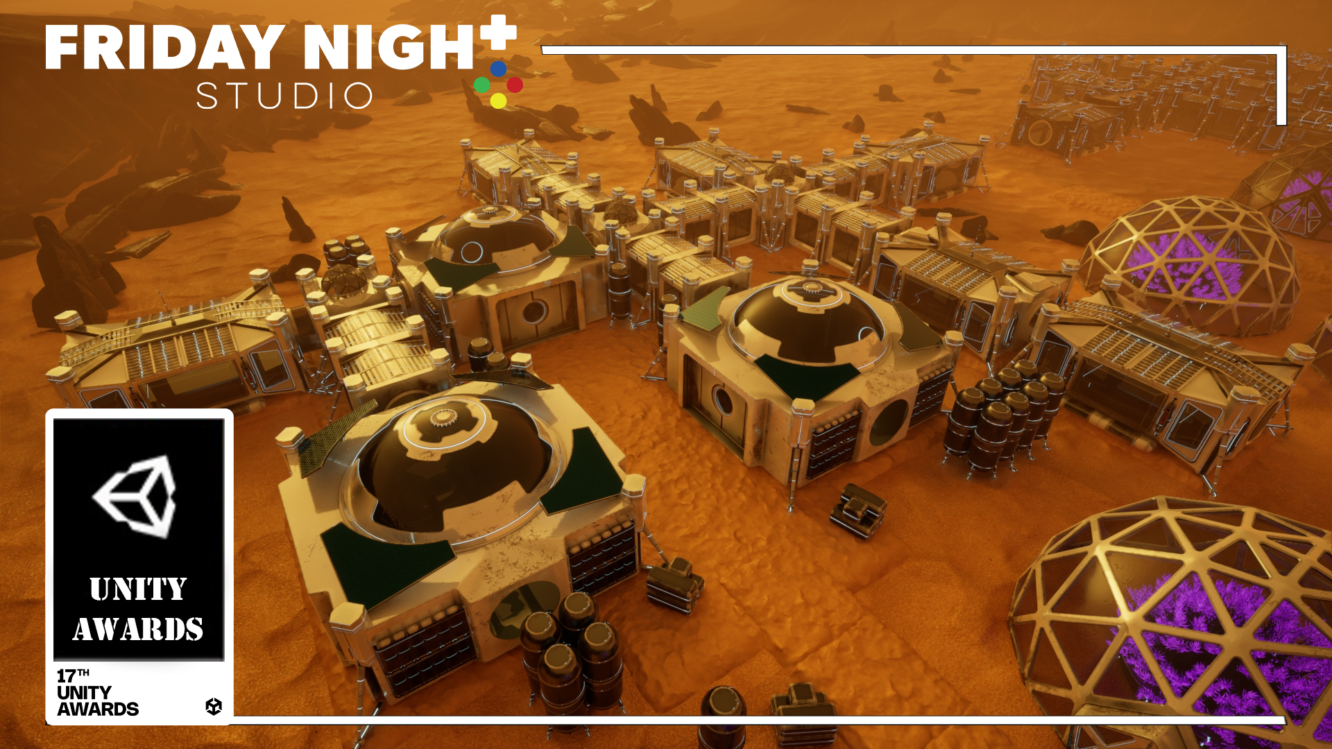 Futuristic Mars Colony Base – Modular Sci-Fi Environment | Fab
