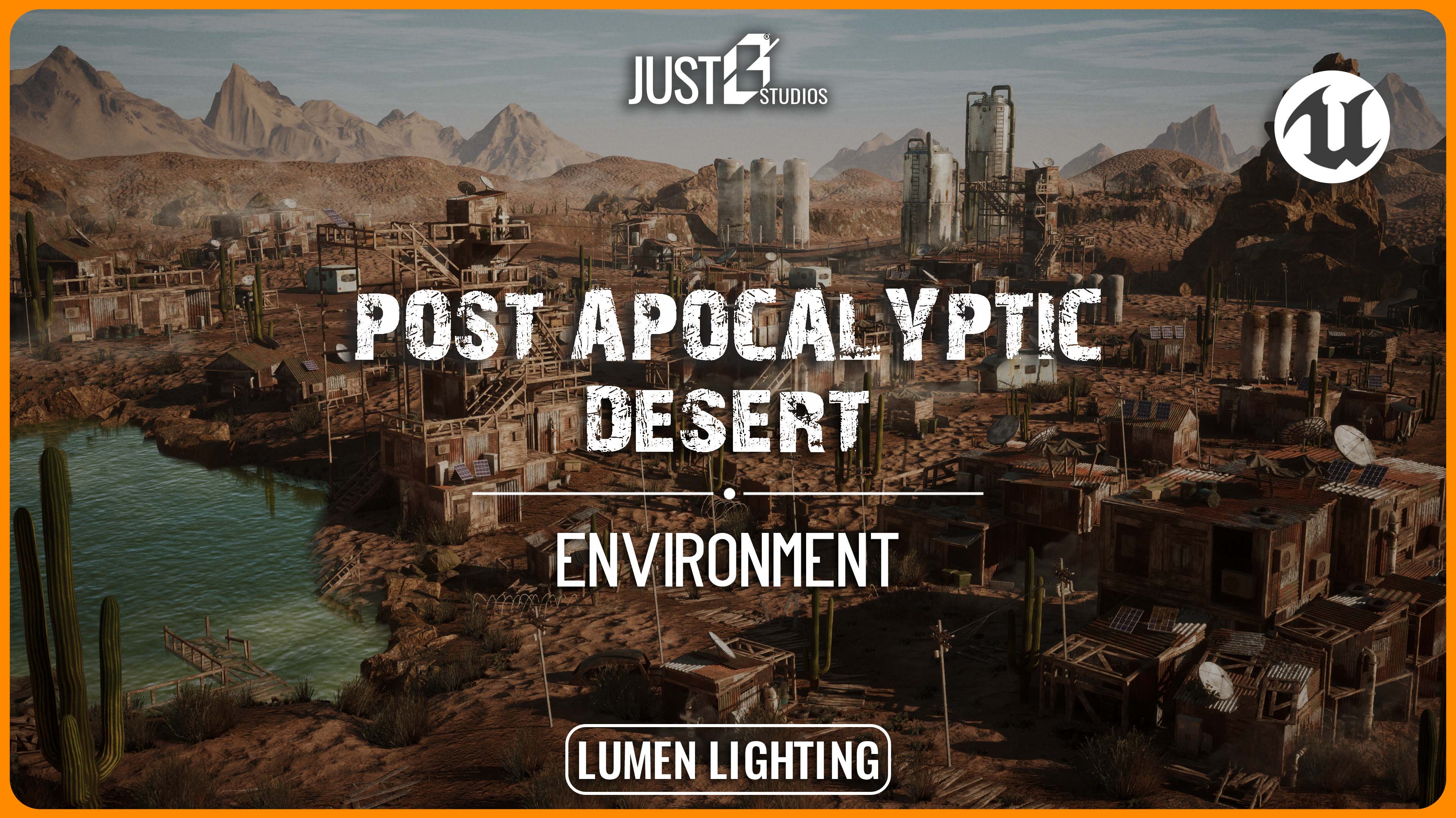 Modular Post Apocalyptic Desert Environment (Desert City,Desert Village ...