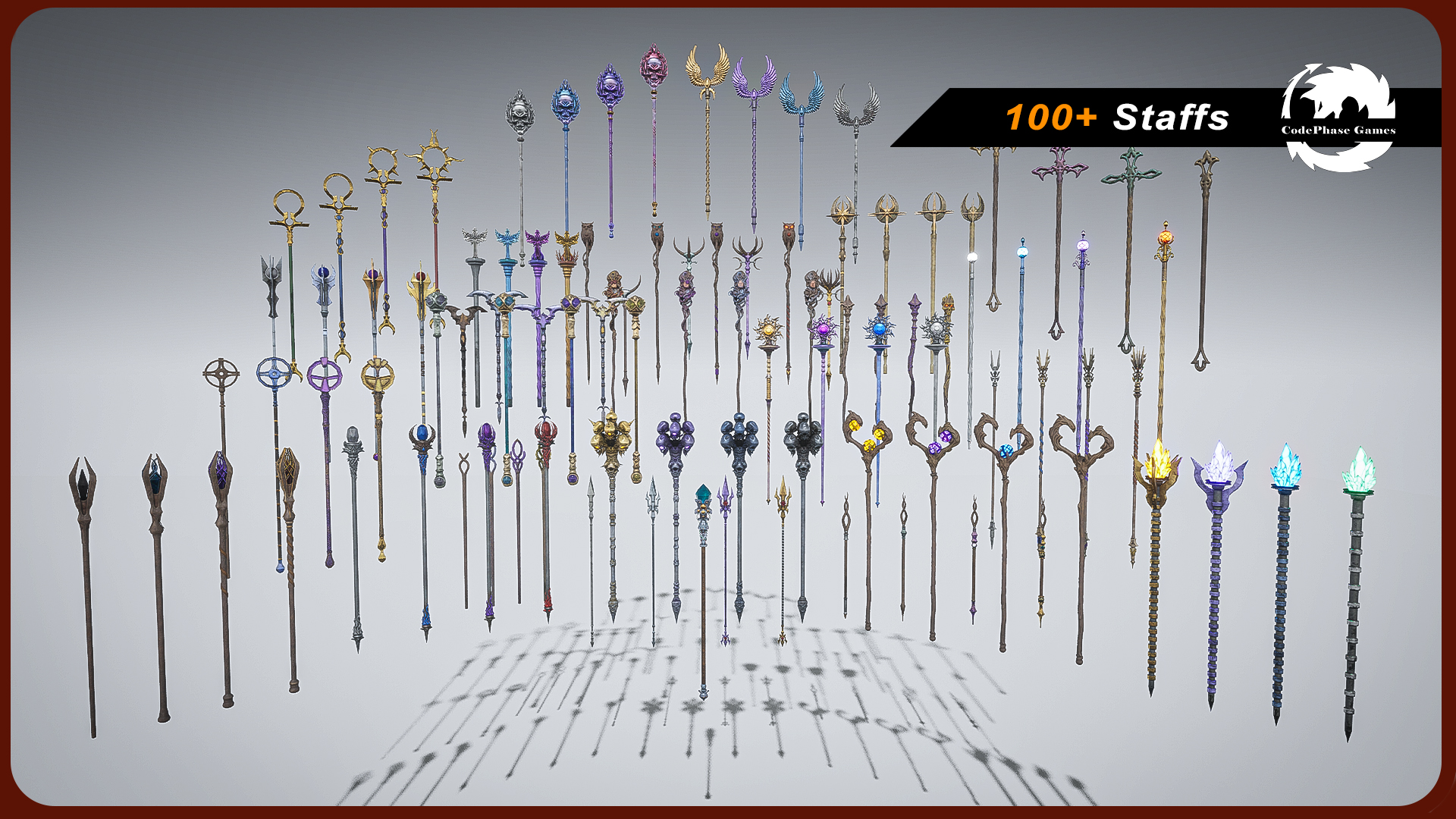 100+ Upgradable Staff | Fab