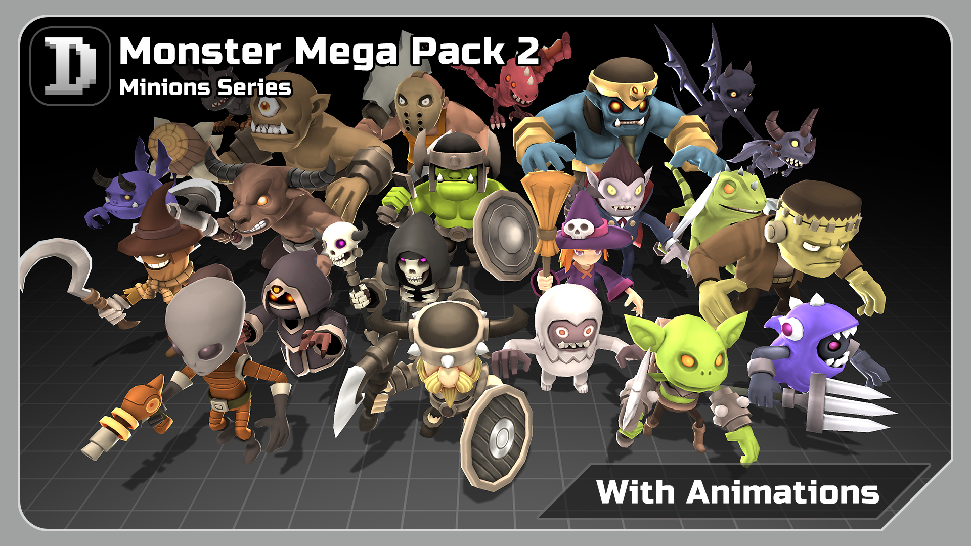 MS - Monster Mega Pack 2 | Fab