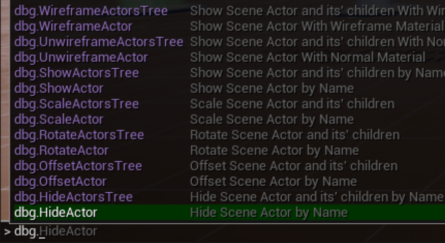 Play In Editor Debug Tool