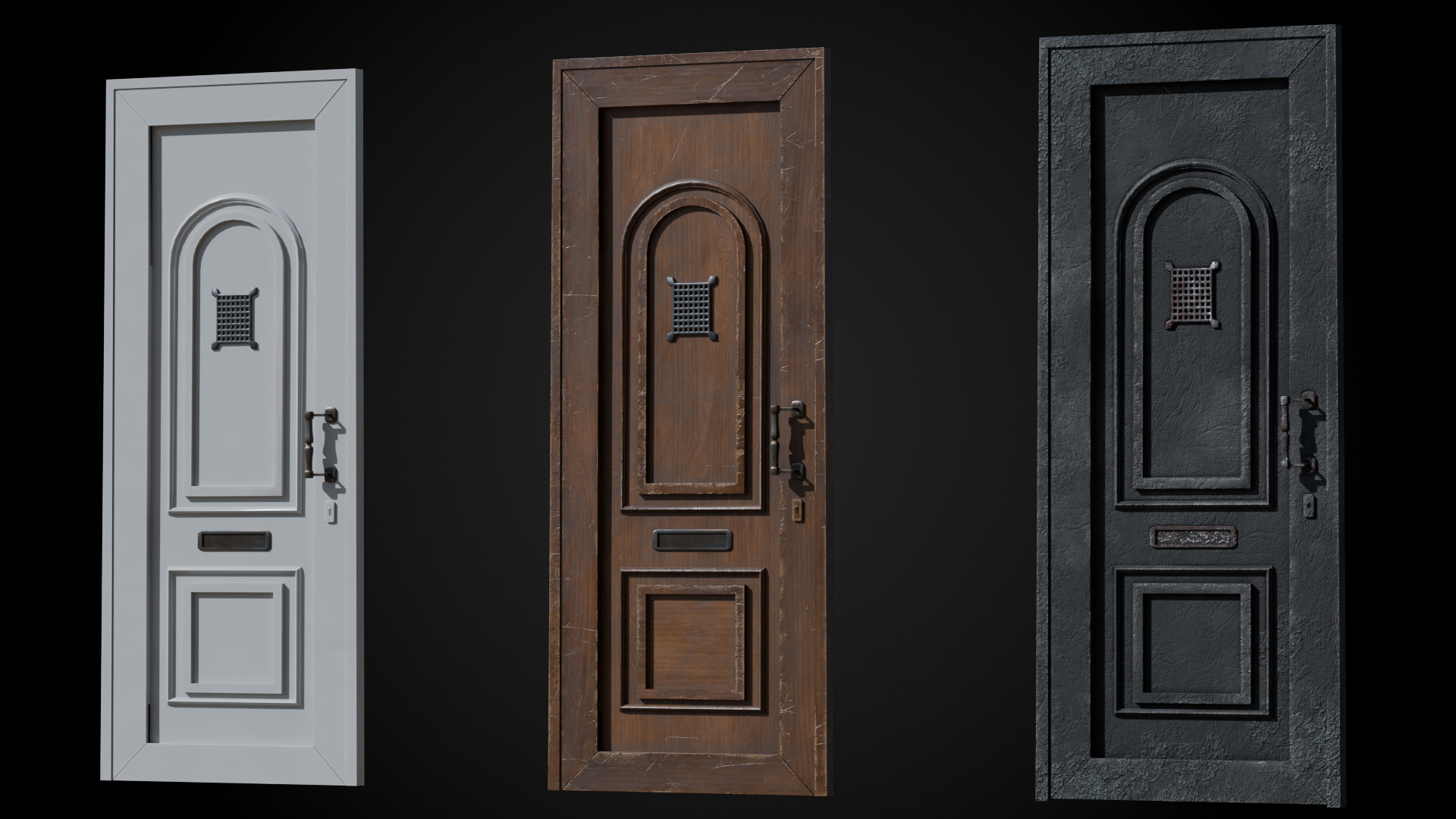 Plastic Curved Door | Fab