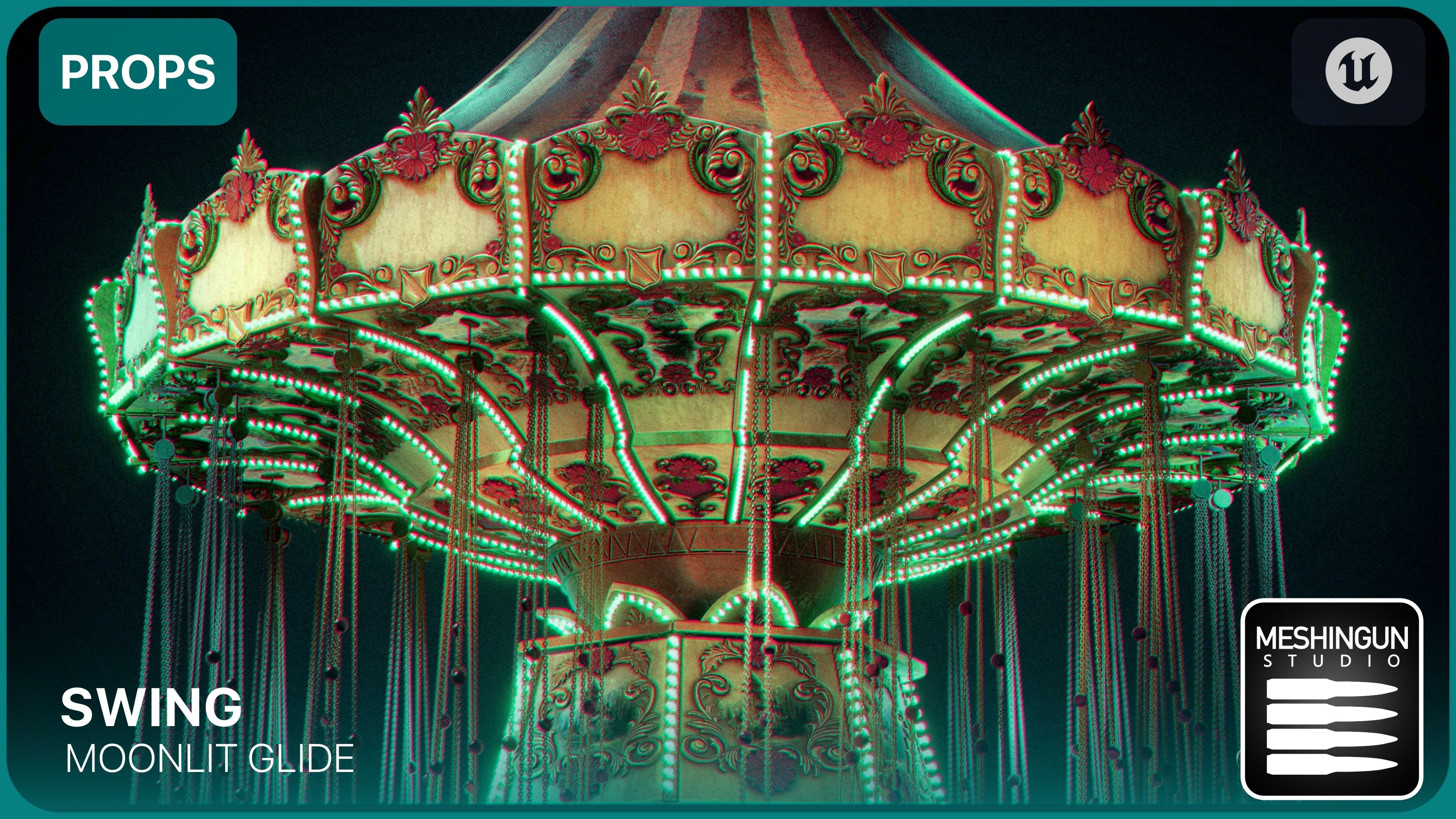 Swing - Theme Park Ride | Fab