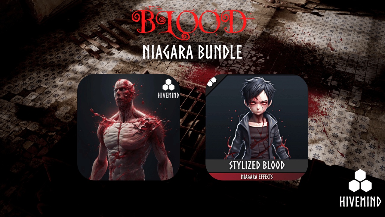Ultimate Niagara Blood Bundle (Blood VFX, Blood Effects, Blood ...