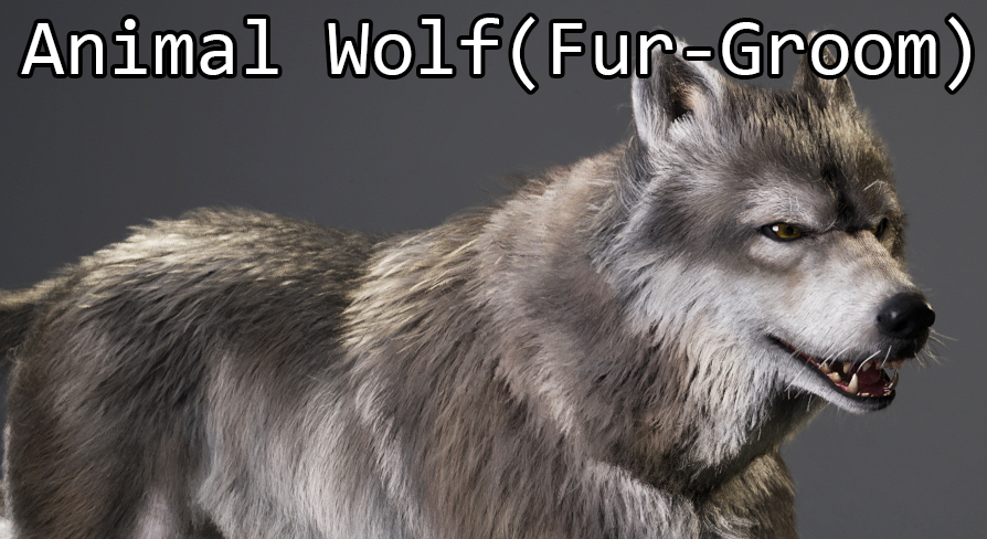 Animal Wolf (Fur-Groom) | Fab