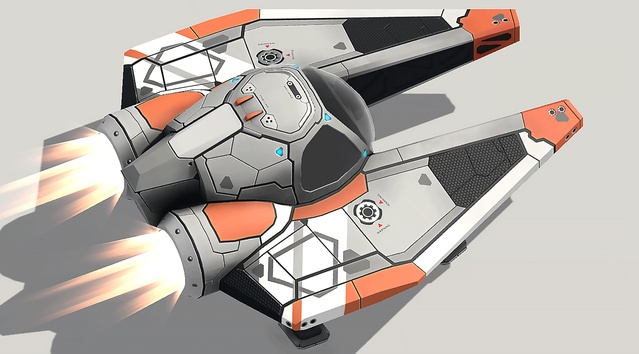 Space Fighter Craft