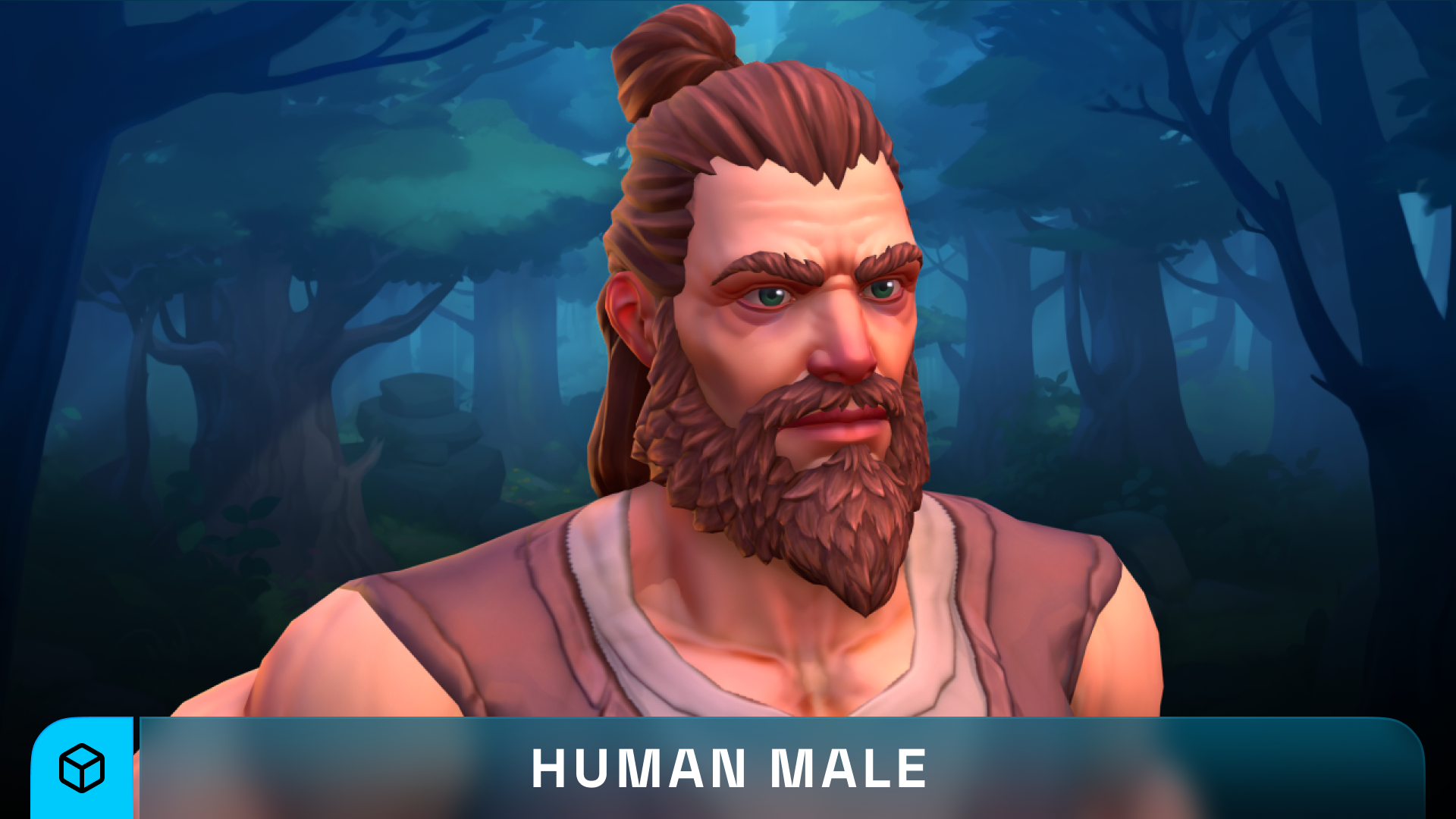 Stylized Modular Human Male | Fab