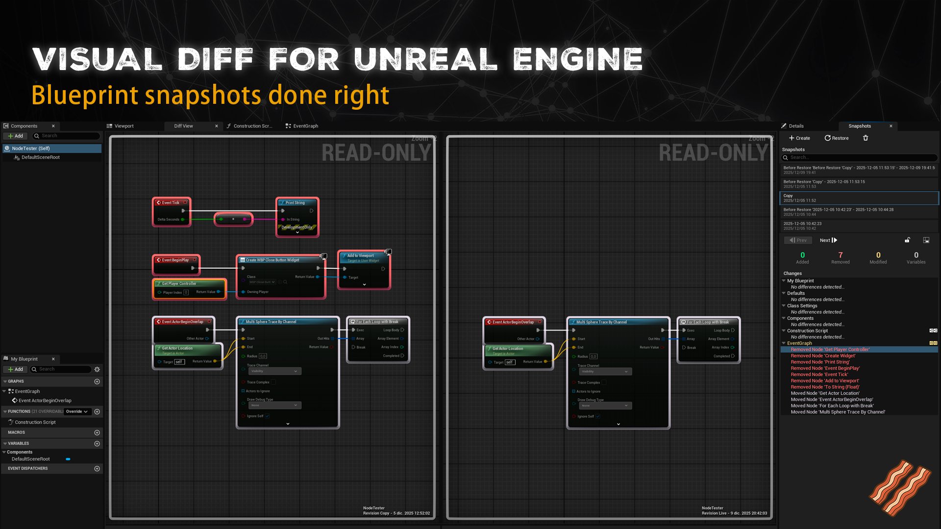 Blueprint Snapshot Pro | Fab