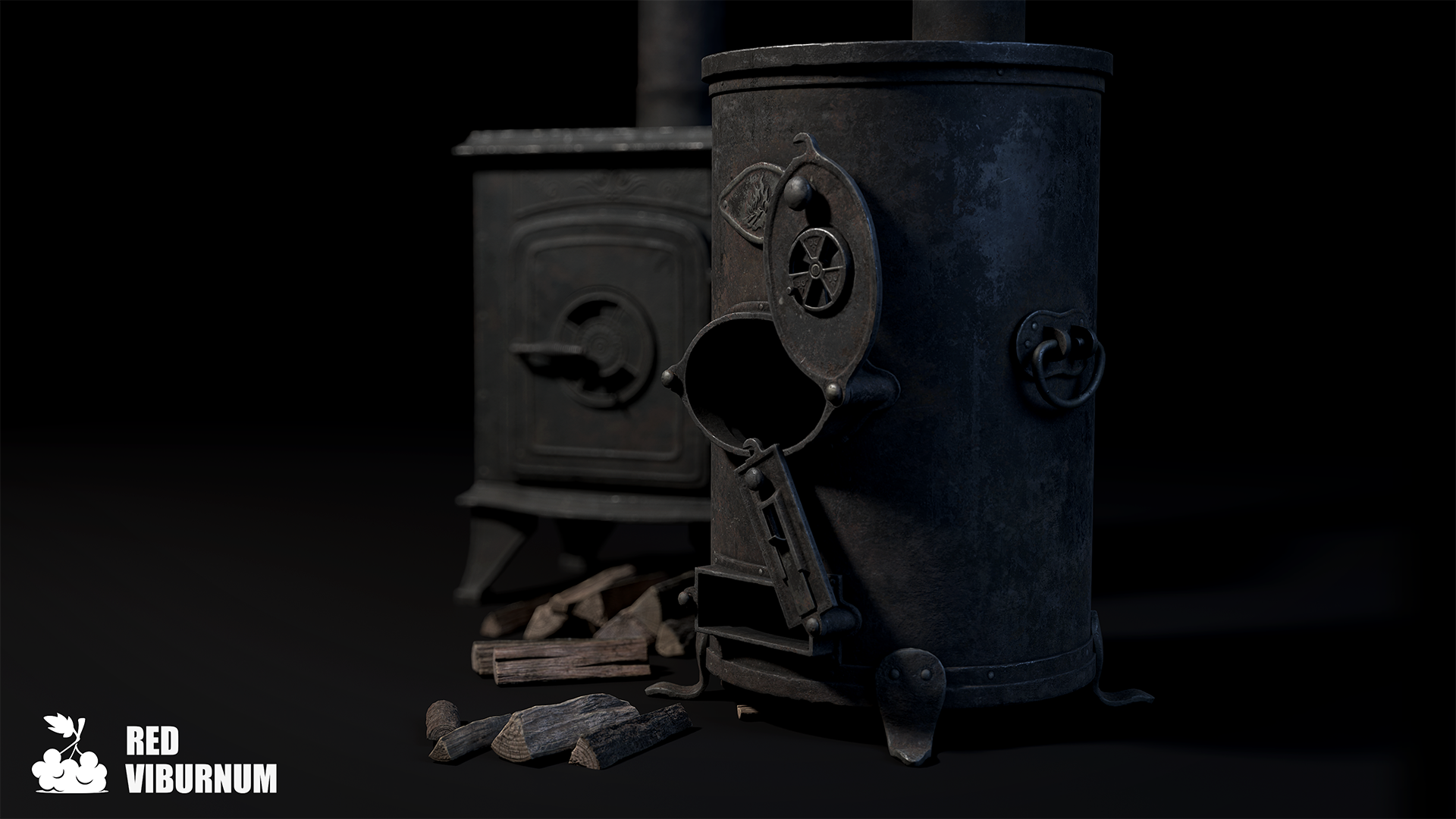 Stoves Props Game Ready Asset Pack Fab