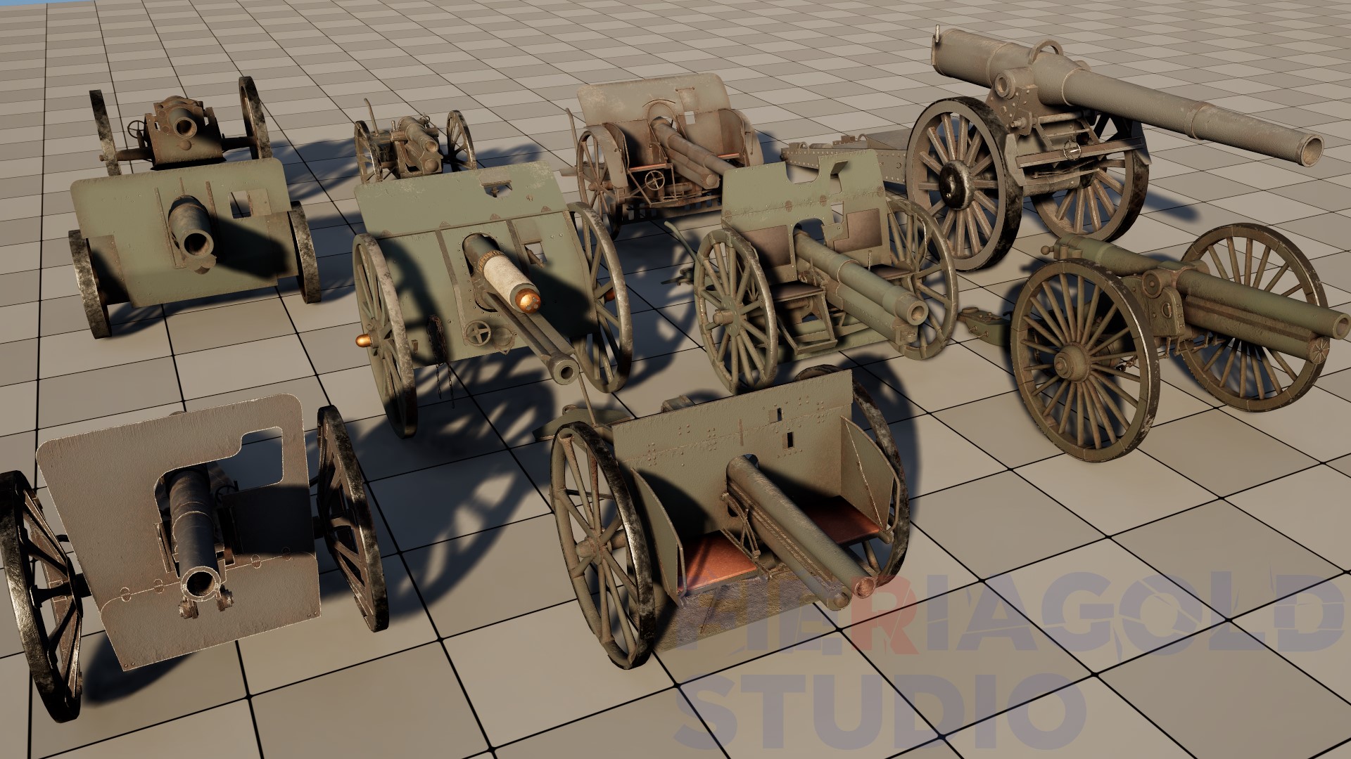 Cannons WW1 | Fab
