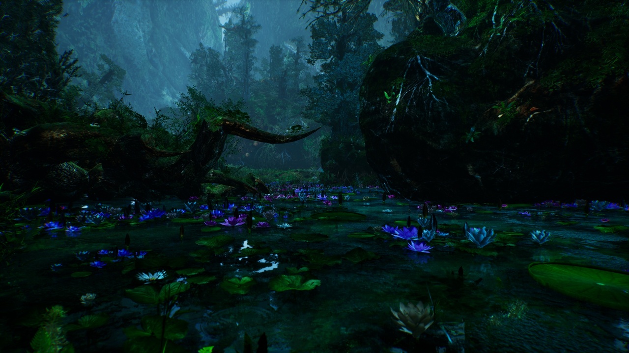 Forest Cinematic (Interactive Foliage, Tree, Wind System) | Fab
