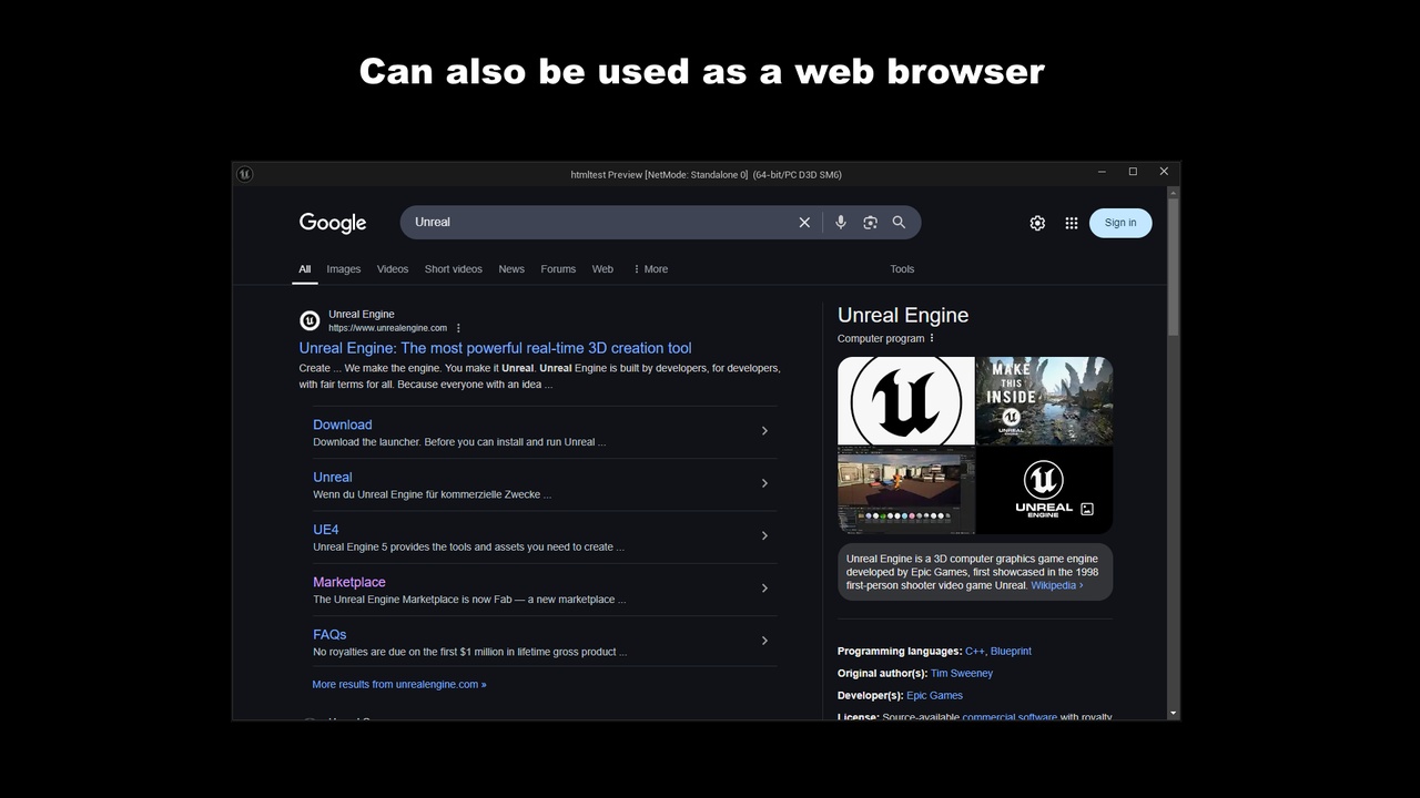 HTML Menus Browser Plugin