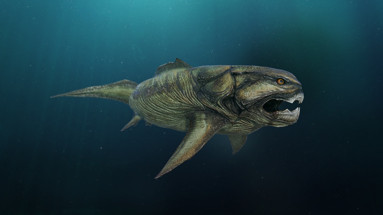 Dunkleosteus Fish